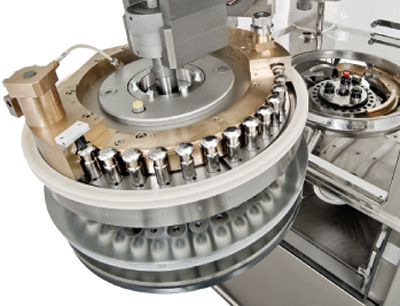 Tablettenpresse mit patentierter Inline-Waage